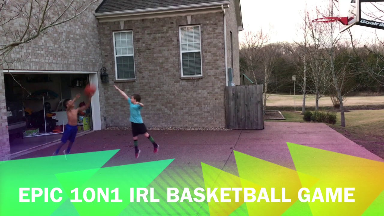 Epic IRL Basketball Game Feat. Liam Spider - YouTube