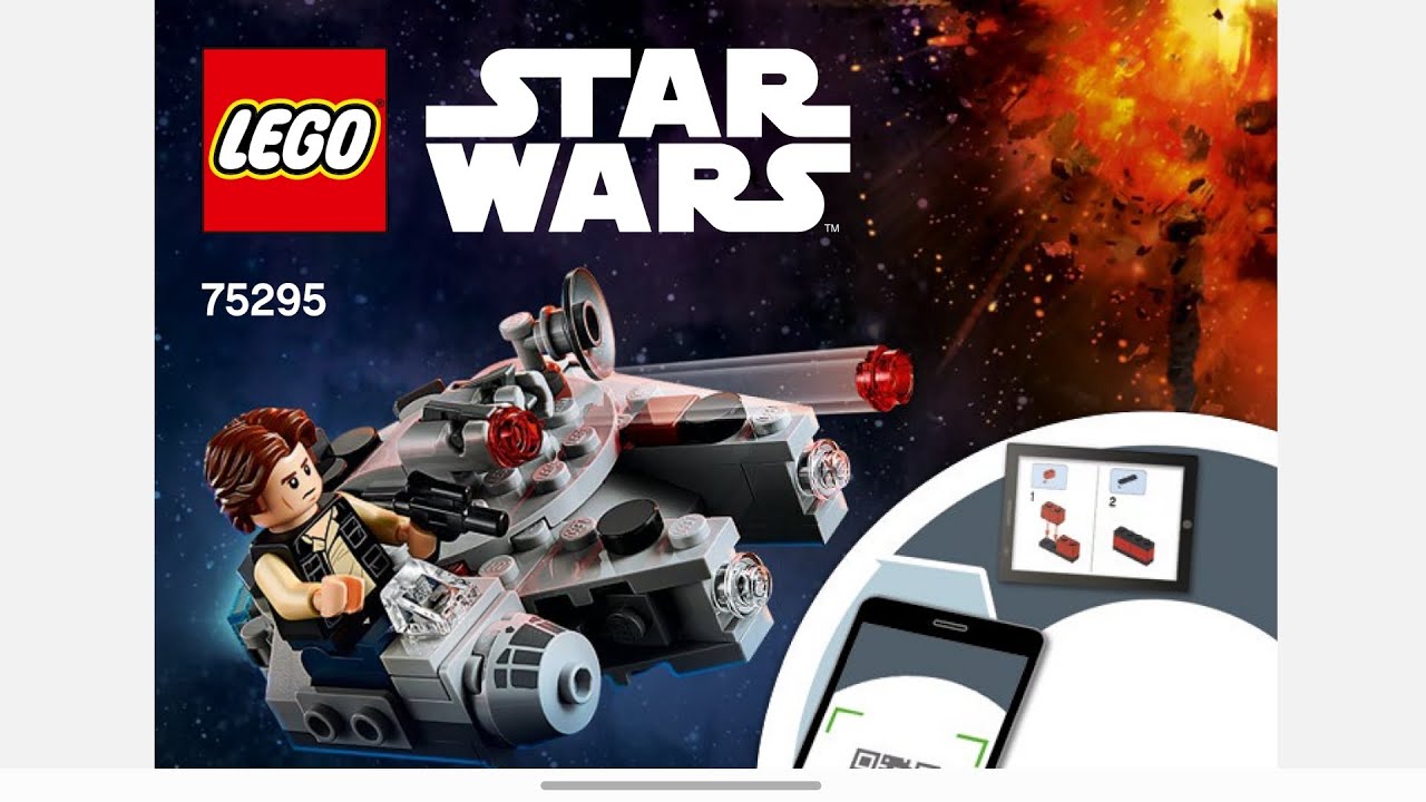 Lego Star Wars: 75295 Millennium Falcon Microfighter Instructions (2021 ...