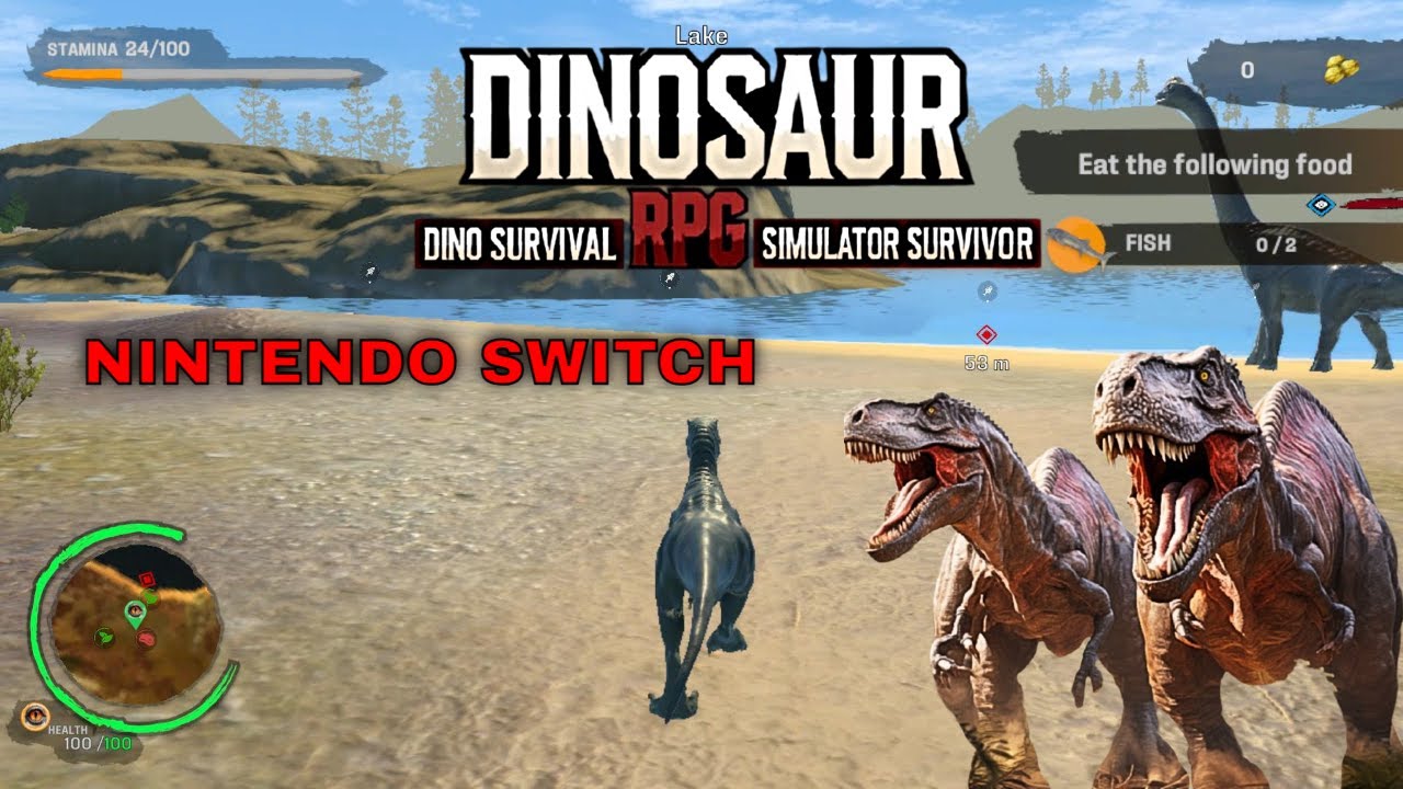 Dinosaur RPG Dino Survival Simulator Survivor - Nintendo Switch ...