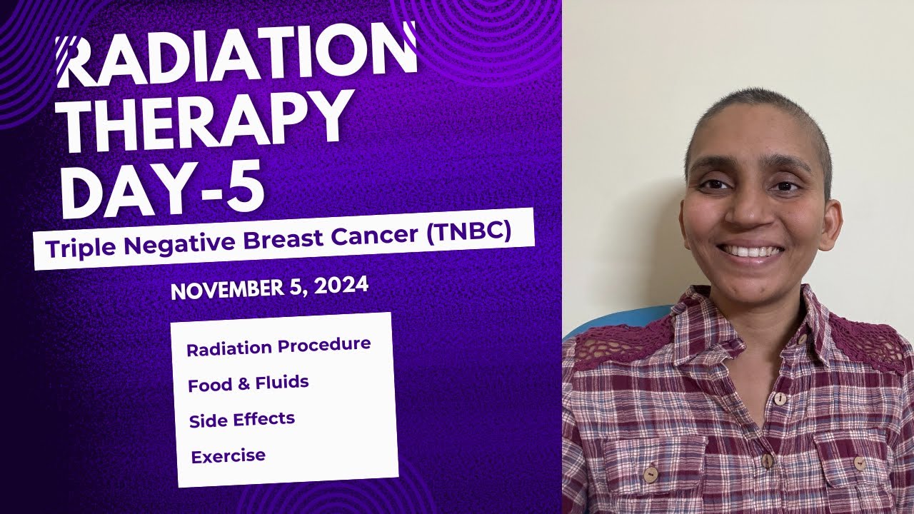 Radiation Therapy Day 5 | IMRT | Intensity Modulated | Triple Negative ...