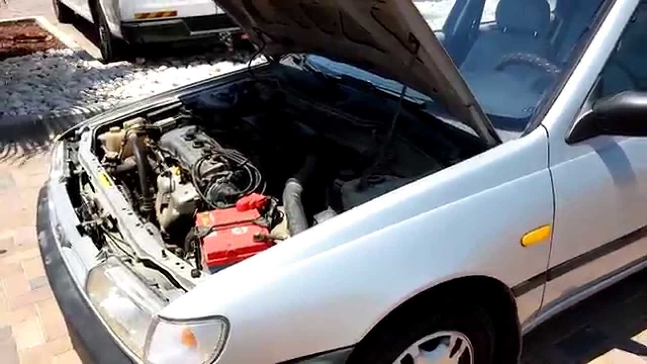 Nissan Sunny Engine running - YouTube