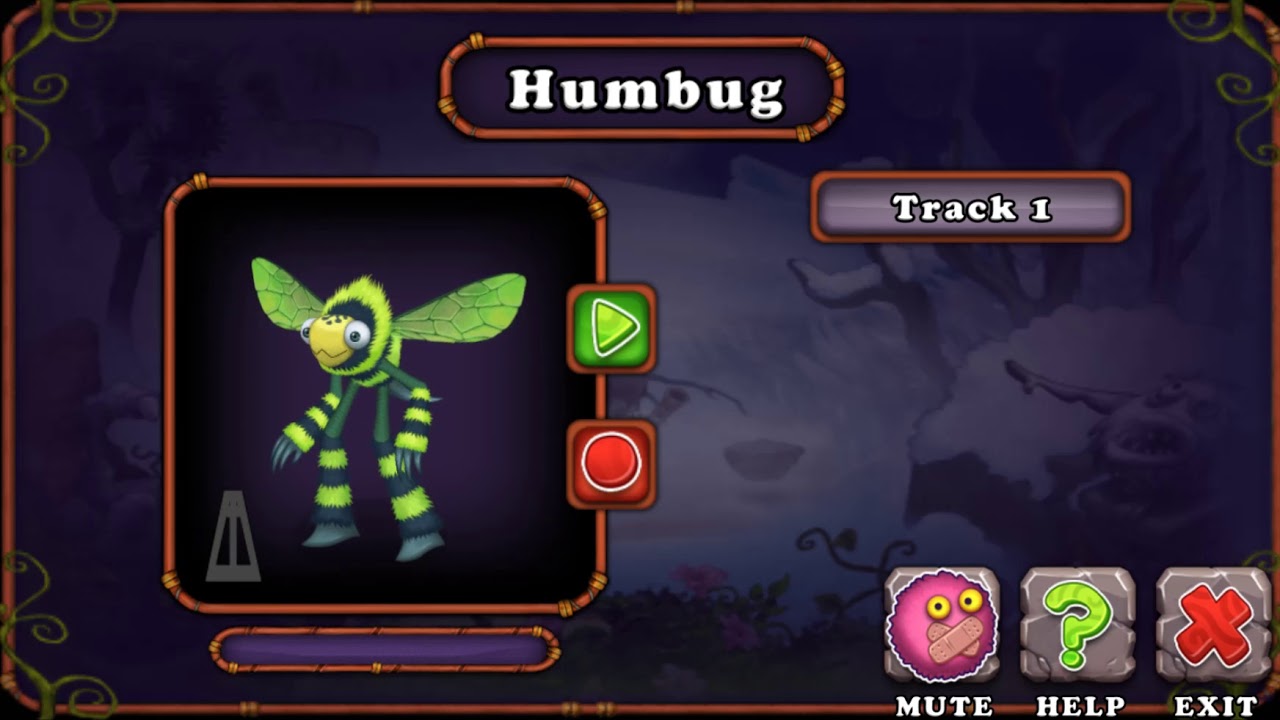 My Singing Monsters All Monster Animations - Humbug (Earth island ...