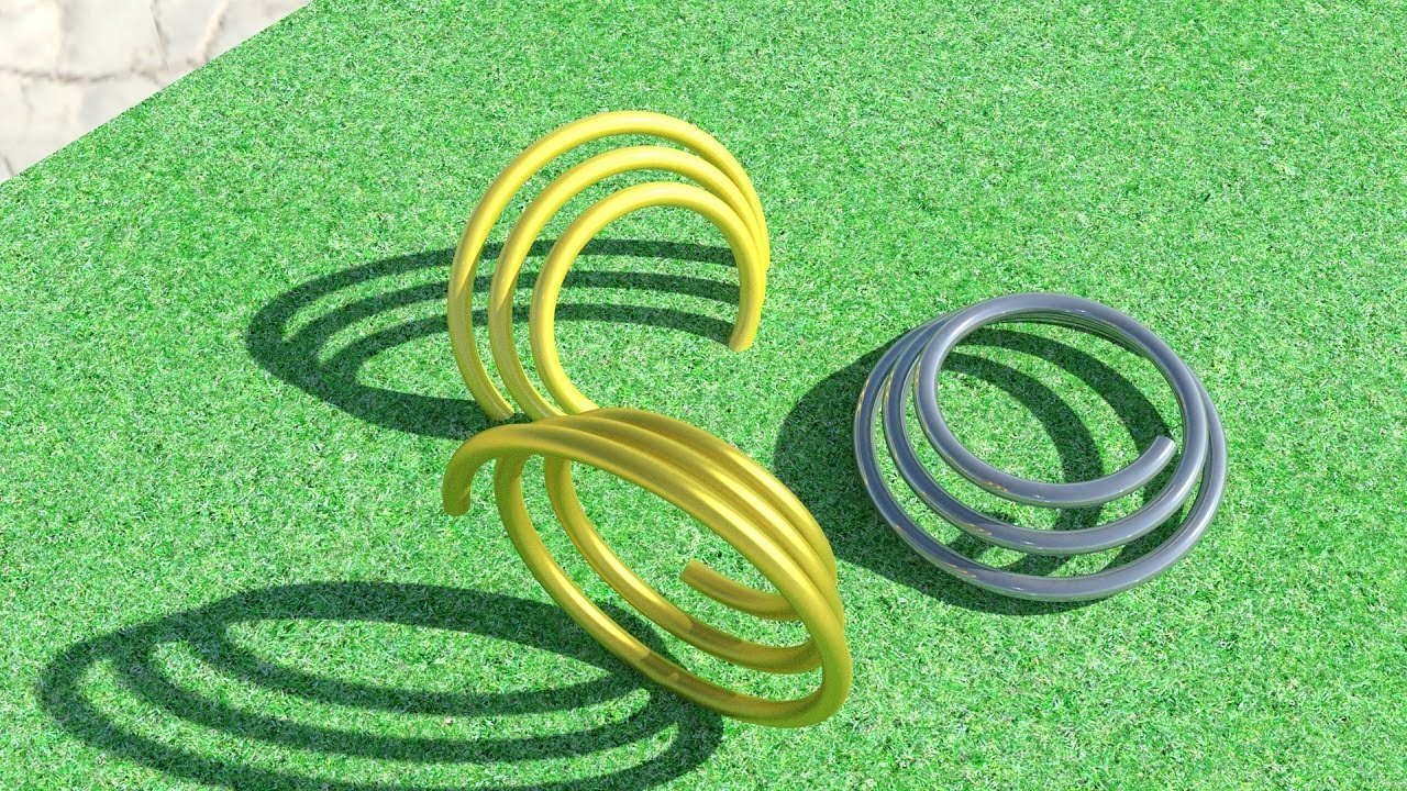 AUTOCAD TUTORIAL | Conical Spiral Tube in AUTOCAD |How to Export ...