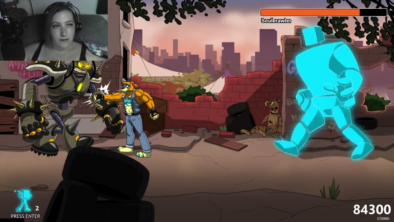 fnaf fury rage fighting game - YouTube