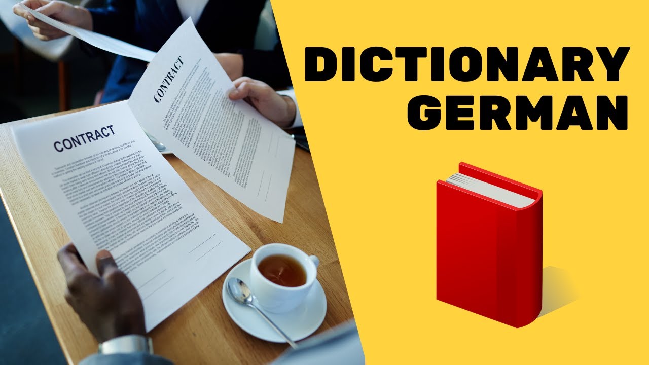 Vertrag ⭐⭐⭐⭐⭐ Wörterbuch | Deutsch lernen - YouTube