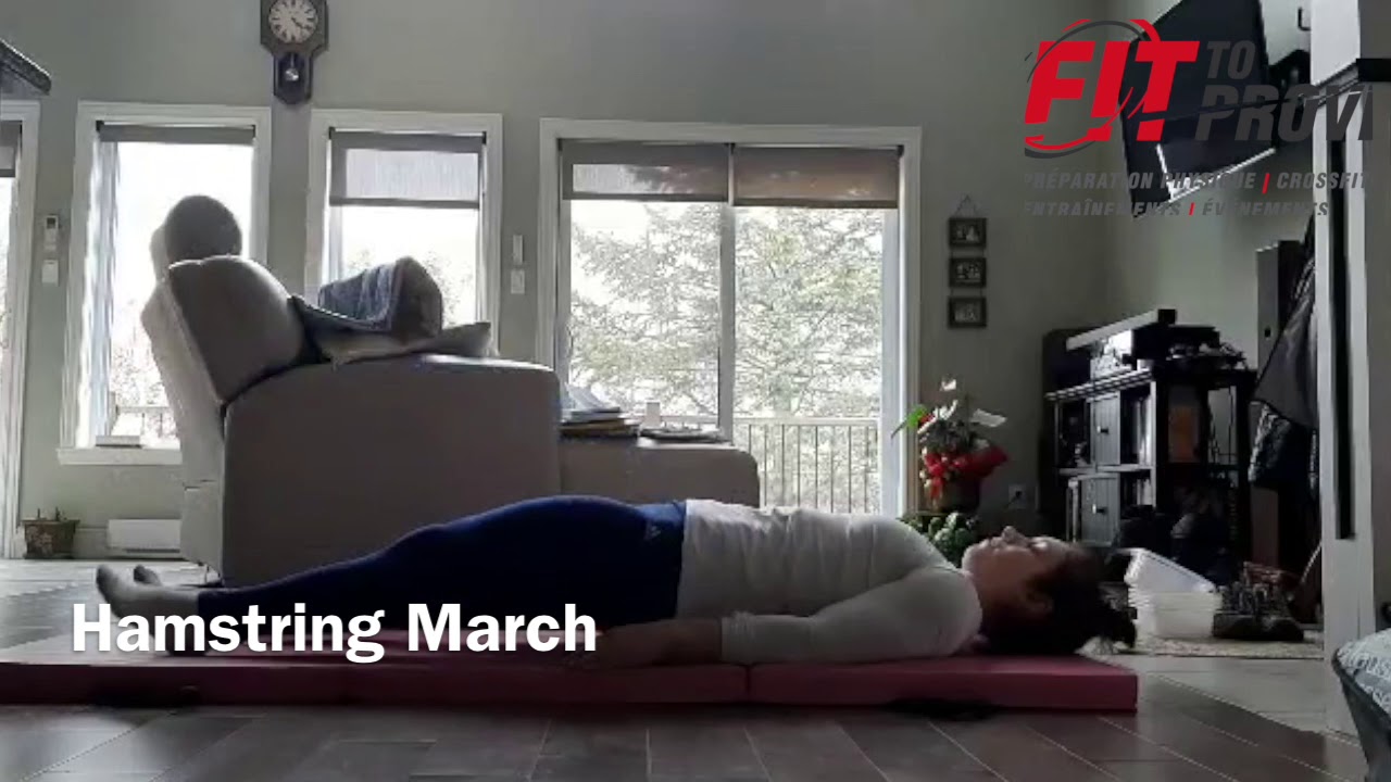 Hamstring March - YouTube