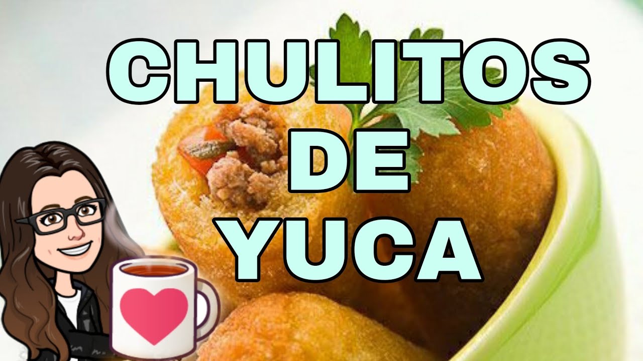 CHULITOS DE YUCA *RELLENO SIMPLE* #chulitosdominicanos #recetafacil # ...