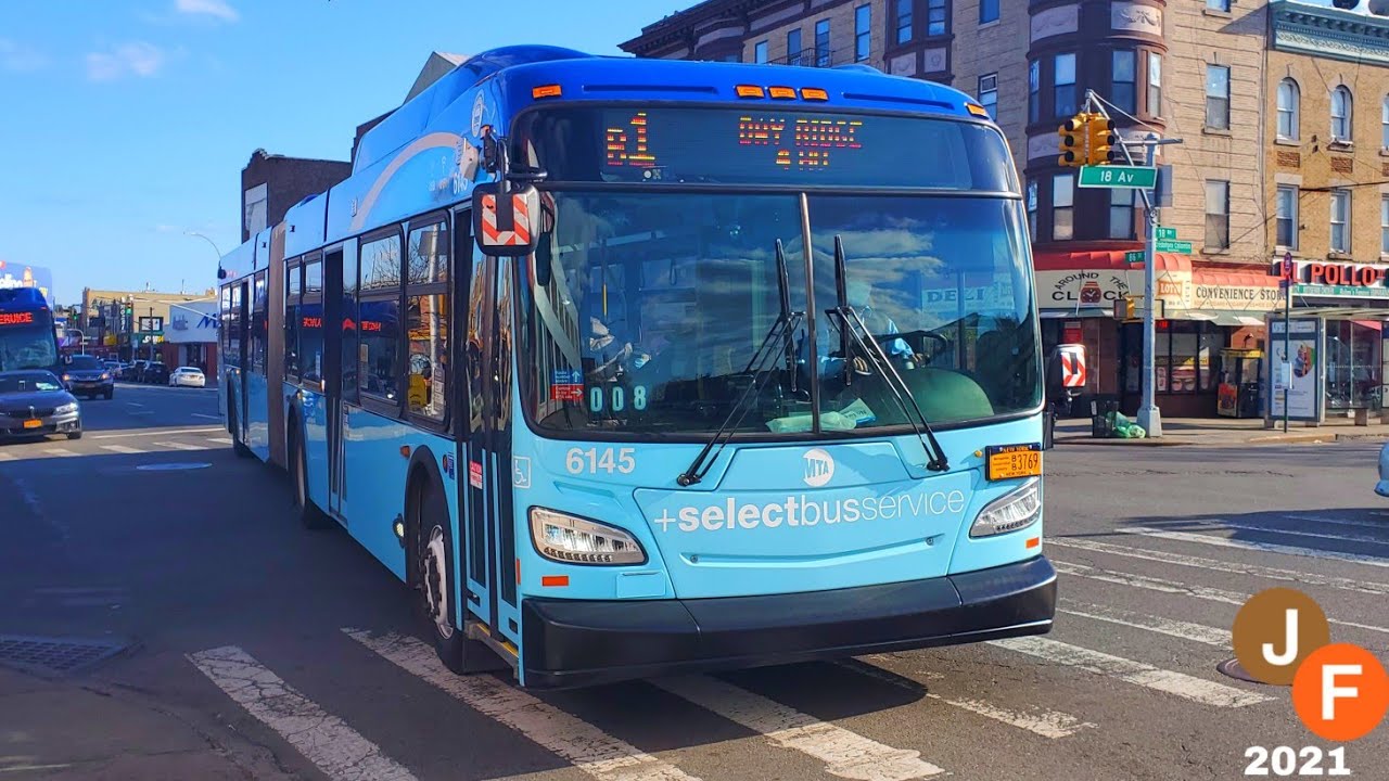 2019 New Flyer Industries XD60 Xcelsior #6145 on the B1 @ 86 St / 18 Av ...