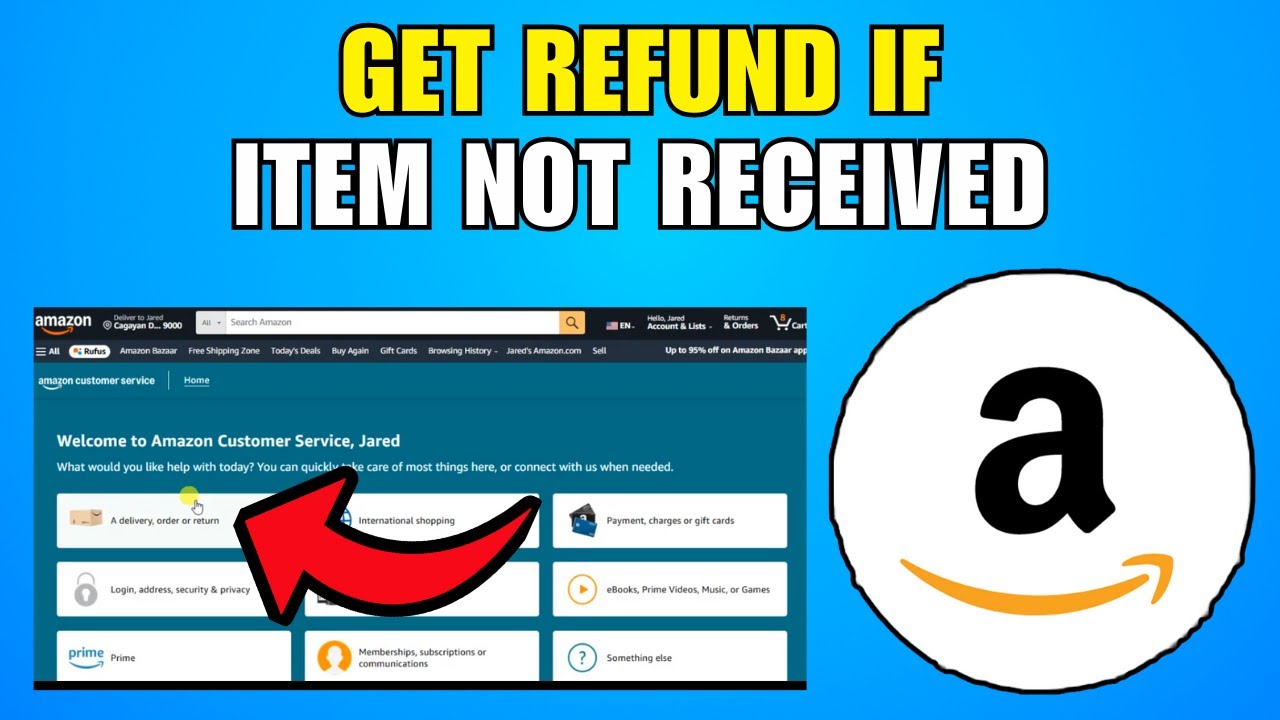 How To Get Refund On Amazon If Item Not Received (2026) (New Method ...