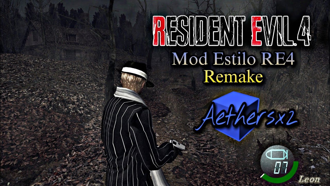INCRÍVEEEL !! MOD de RE4 REMAKE PARA RE4 de PS2 [AETHERSX2/ANDROID ...
