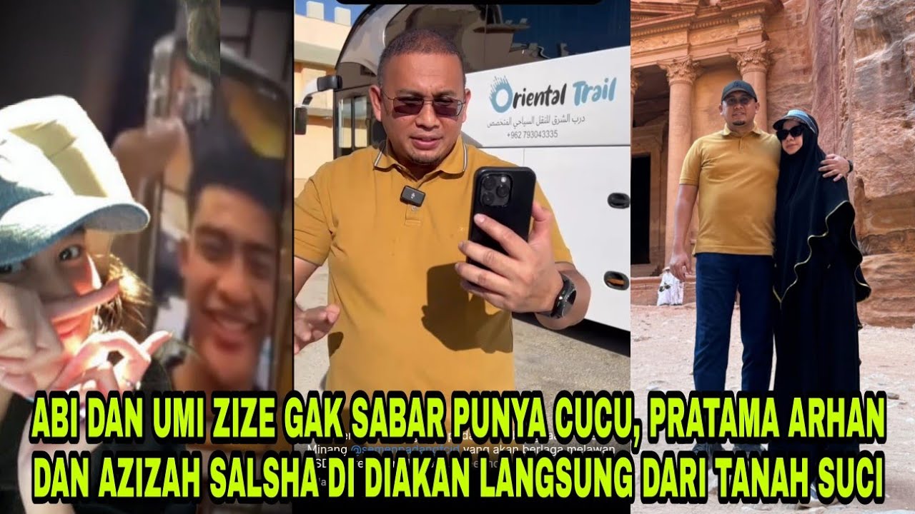 DITANAH SUCI ABI DAN UMI ZIZE VC PRATAMA ARHAN DAN AZIZAH SALSHA DOAKAN ...