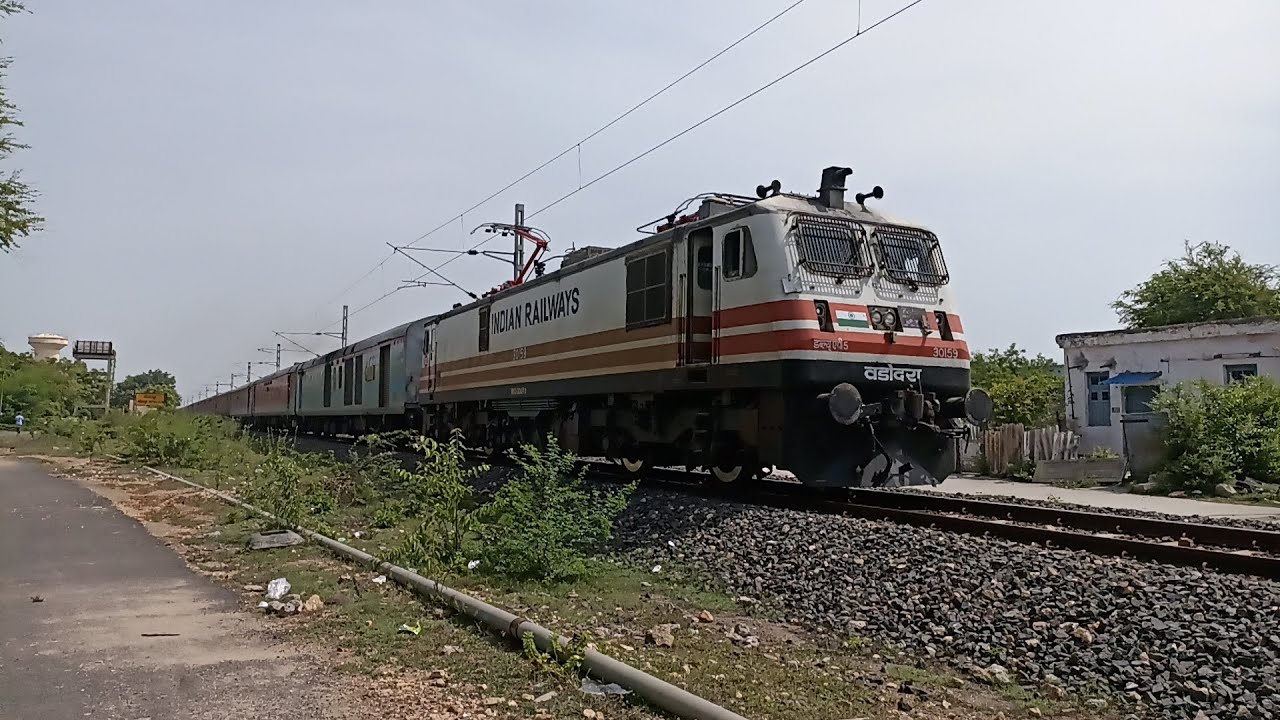 98 Gorgeous years of the Legendary " Saurashtra mail " ⚡ - YouTube