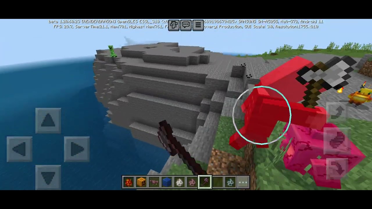 el encendedor y el golem de lápiz de la bobi vote en minecraft PD ...