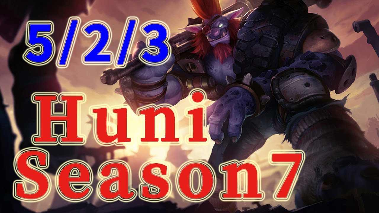 SKT T1 Huni Trundle TOP vs Mordekaiser Patch 7.14 - YouTube
