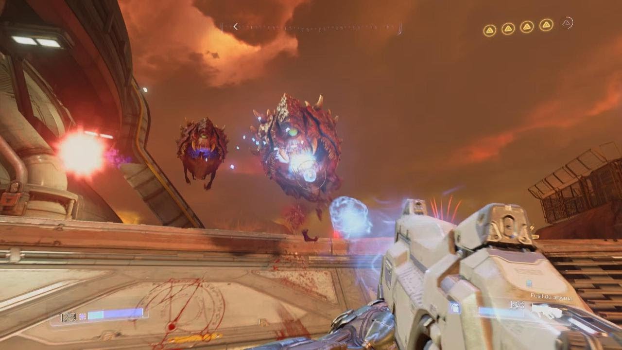 DOOM (2016) gameplay # 27 full graphics ps4/ps5 - YouTube