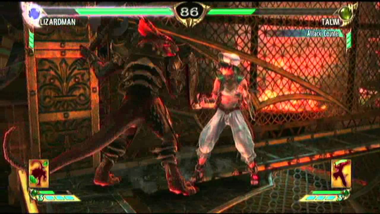 Let's Play Soul Calibur IV #38 Lizardman part 1 - YouTube
