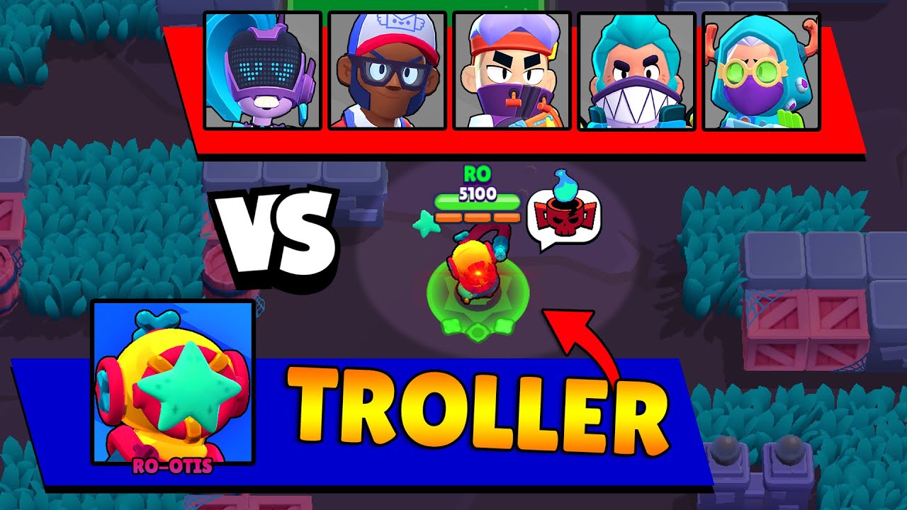 OTIS TROLL ALL BRAWLERS! 100% SKILL but 0% LUCK 😵 Brawl Stars Funny ...