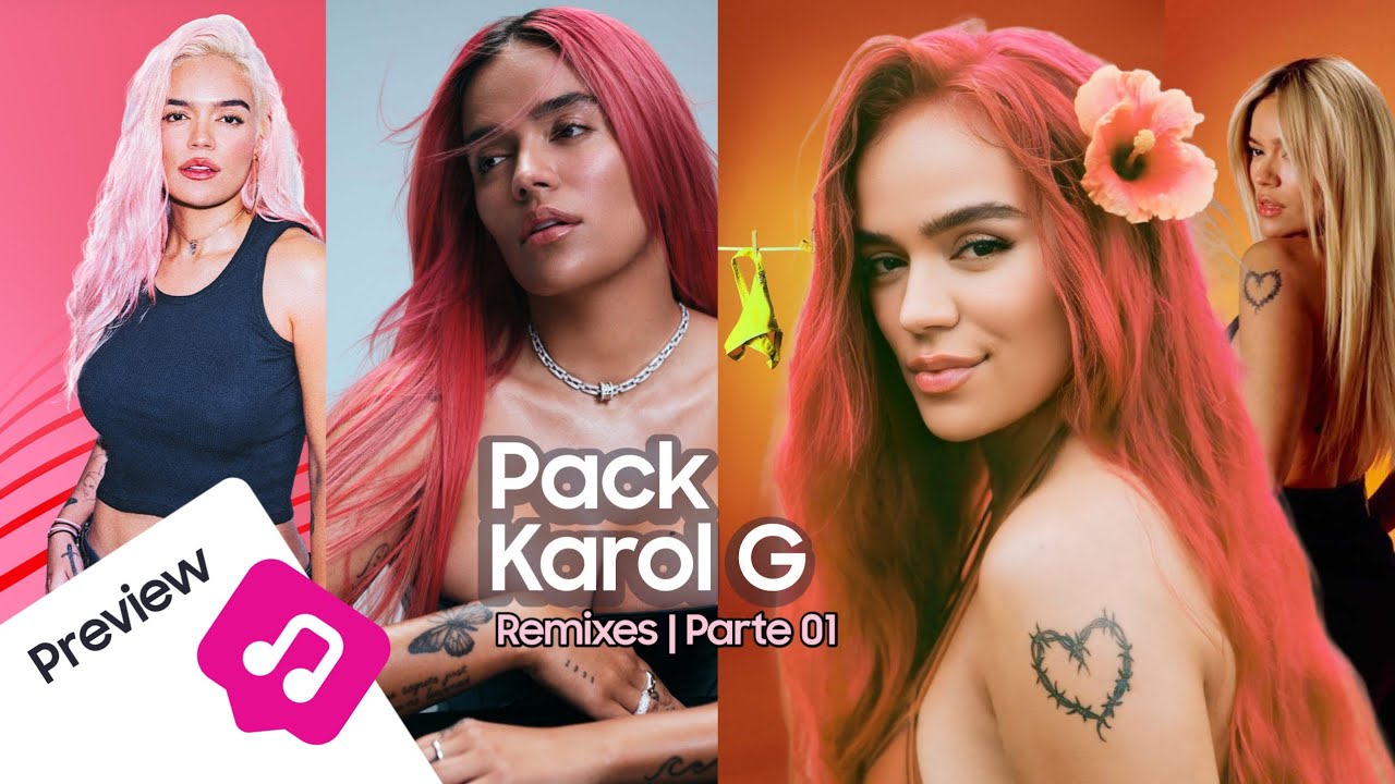 Pack Extended's Karol G por Monica DJ, DJ Nicolay & Angel DJ Sin Sellos ...
