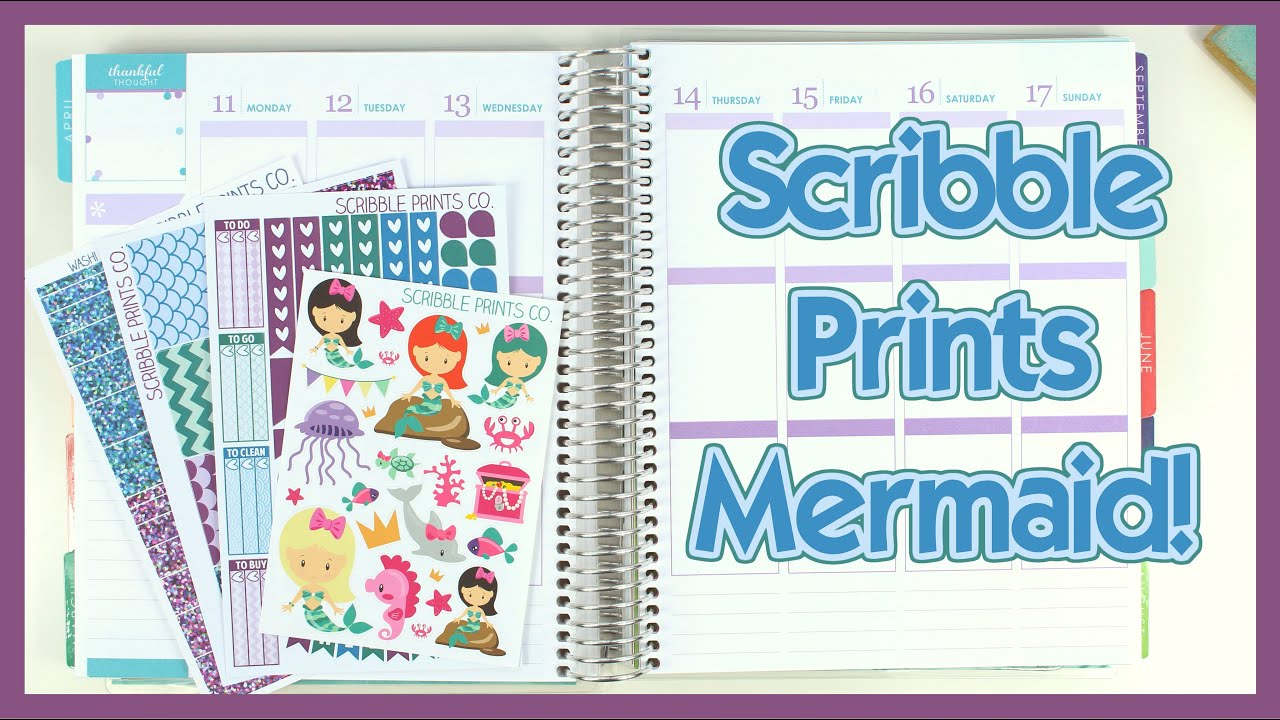 Under The Sea Plan With Me! - YouTube