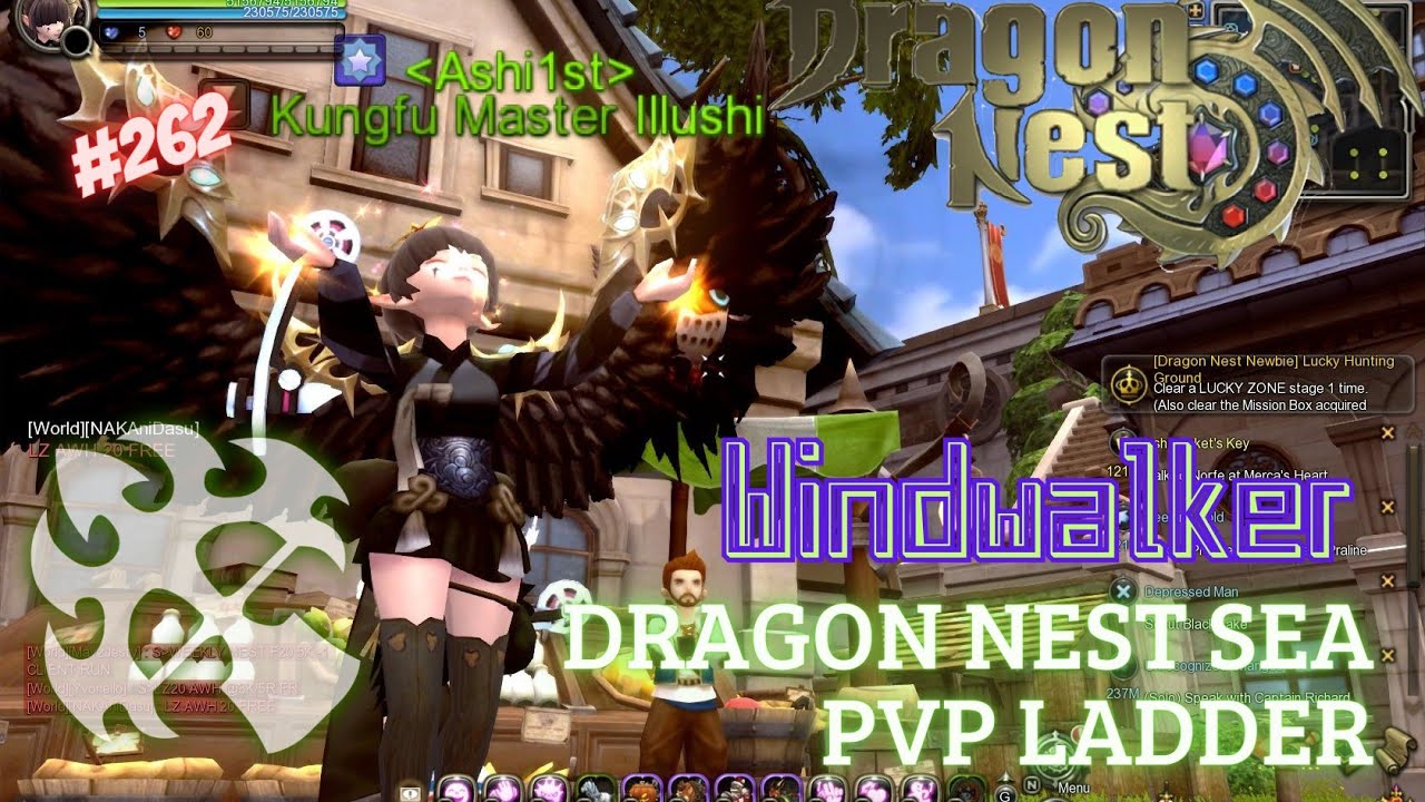 #262 Windwalker ~ Dragon Nest SEA PVP Ladder - YouTube