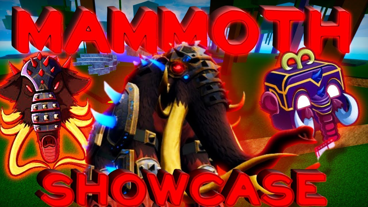Mammoth showcase + pvp - YouTube