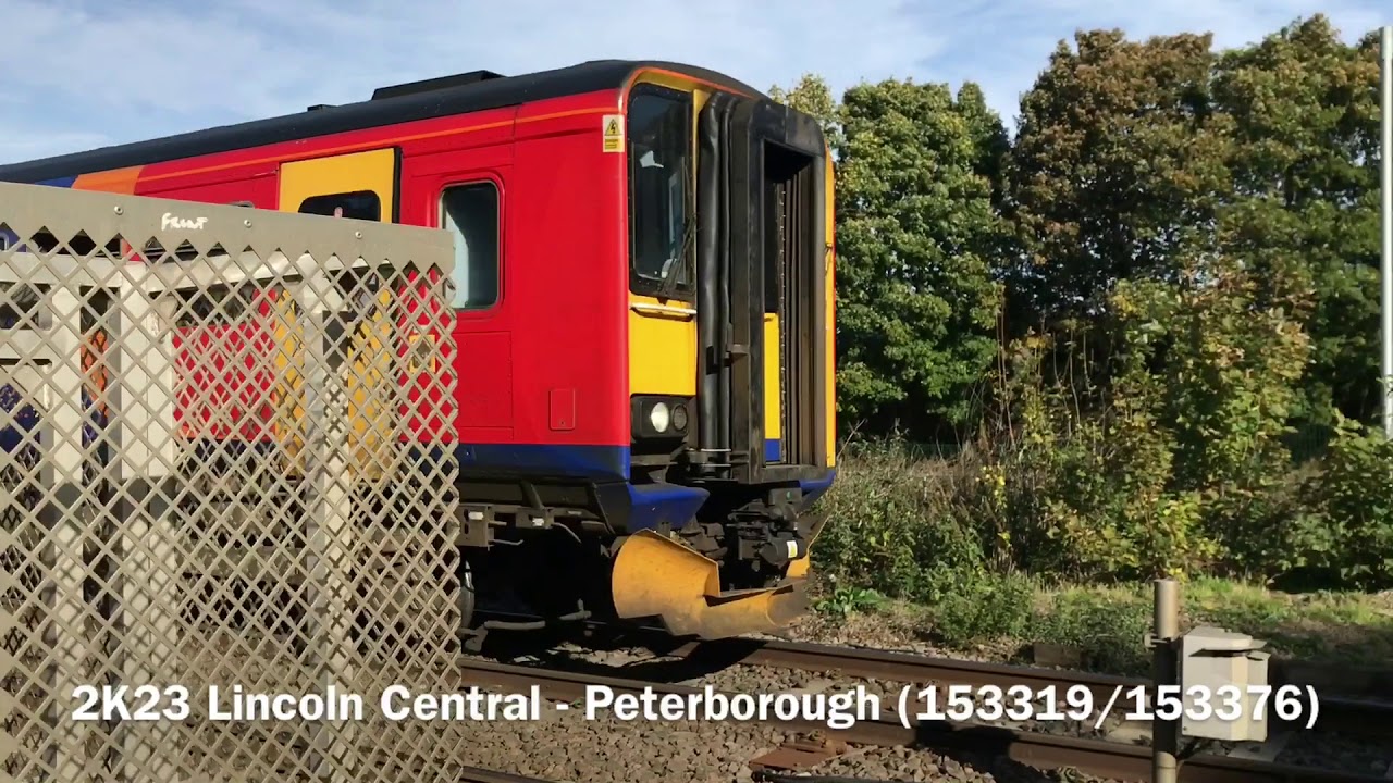 Metheringham Station Level Crossing (14/10/2017) - YouTube