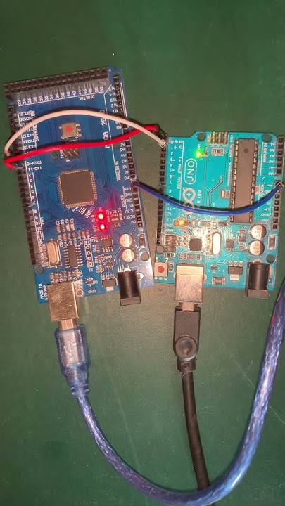 Serial communication between two arduino. Check link in bio for full post. #electronics #arduino ...