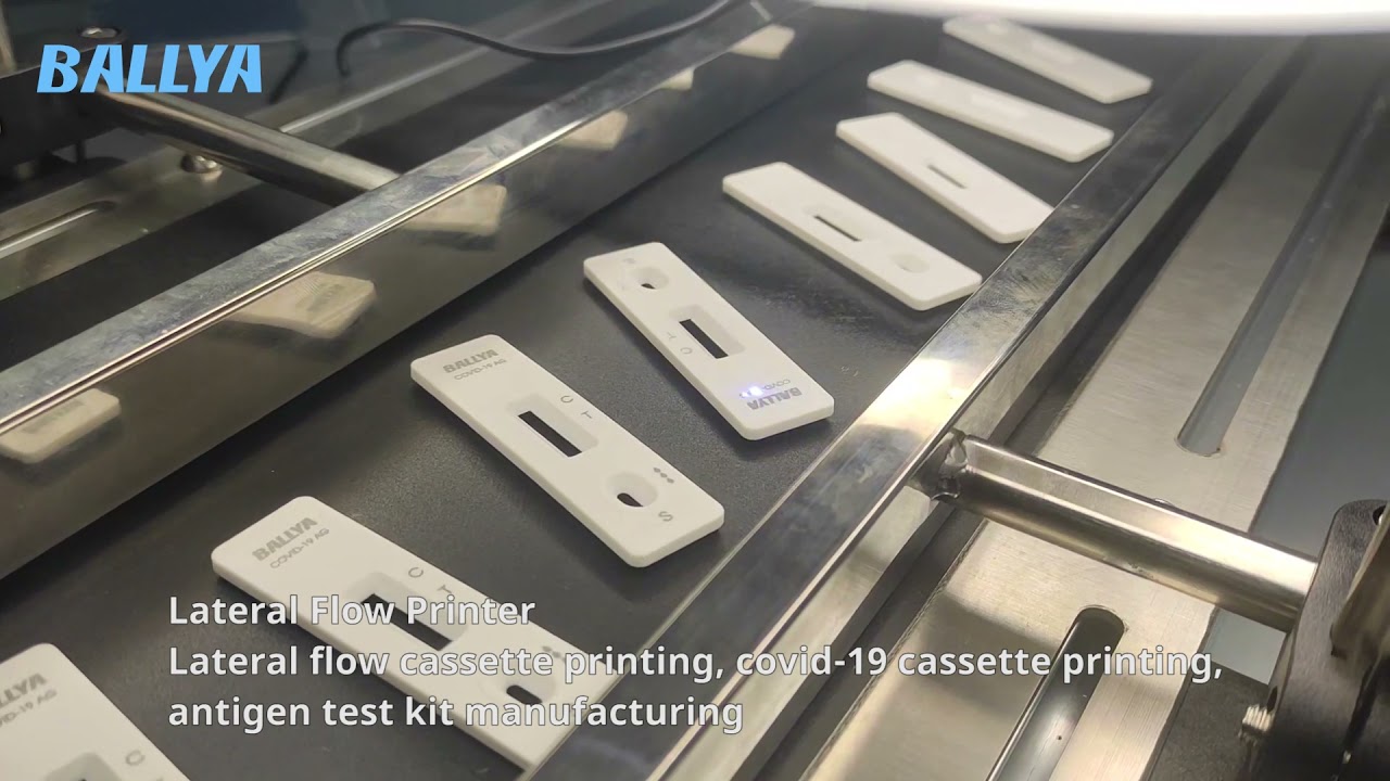 Lateral Flow Printer For Lateral Flow Cassette Printing - ART Test Kit ...