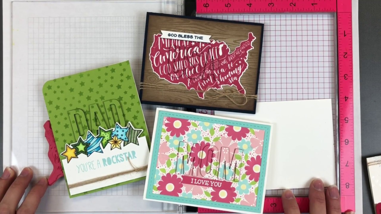 How to Create Easy Eclipse Cards with a MISTI - YouTube