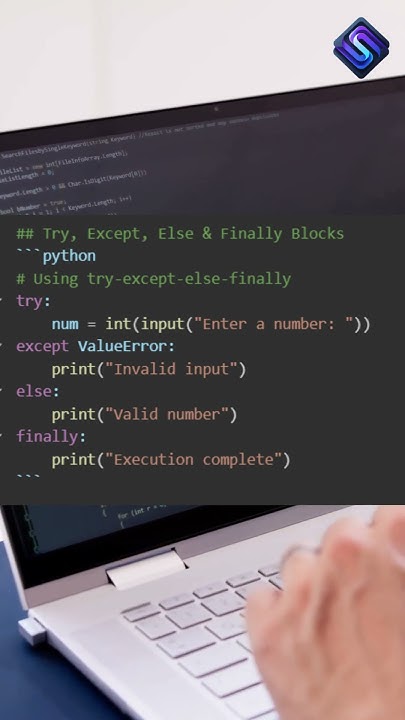 Try And Except Block In Python Short Series Coding Shorts Python