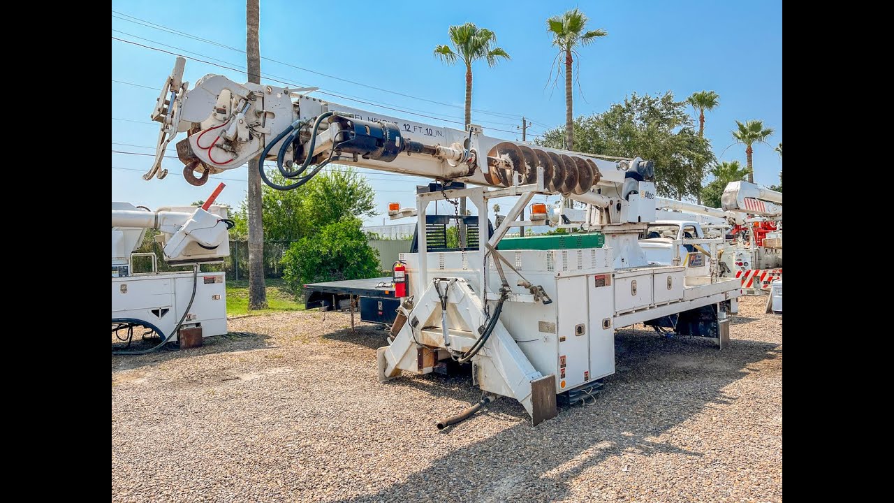 Art's Trucks & Equipment - 4422067, 2015 Altec DM47TR Digger Body - YouTube