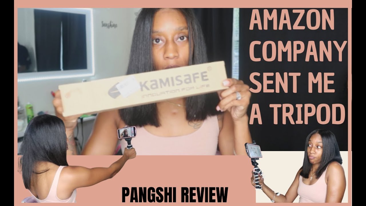 AMAZON COMPANY SENT ME A TRIPOD PANGSHI REVIEW - YouTube