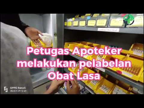 PENANDAAN LABEL LASA & HIGH ALERT DI PUSKESMAS KEDUNGDUNG - YouTube