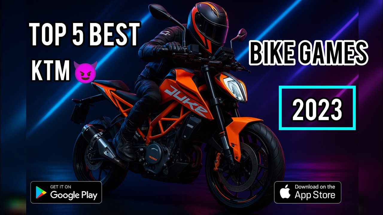 Top 5️⃣Best KTM Bike Games 2023🔥 || 1st time on YouTube || Simulator ...