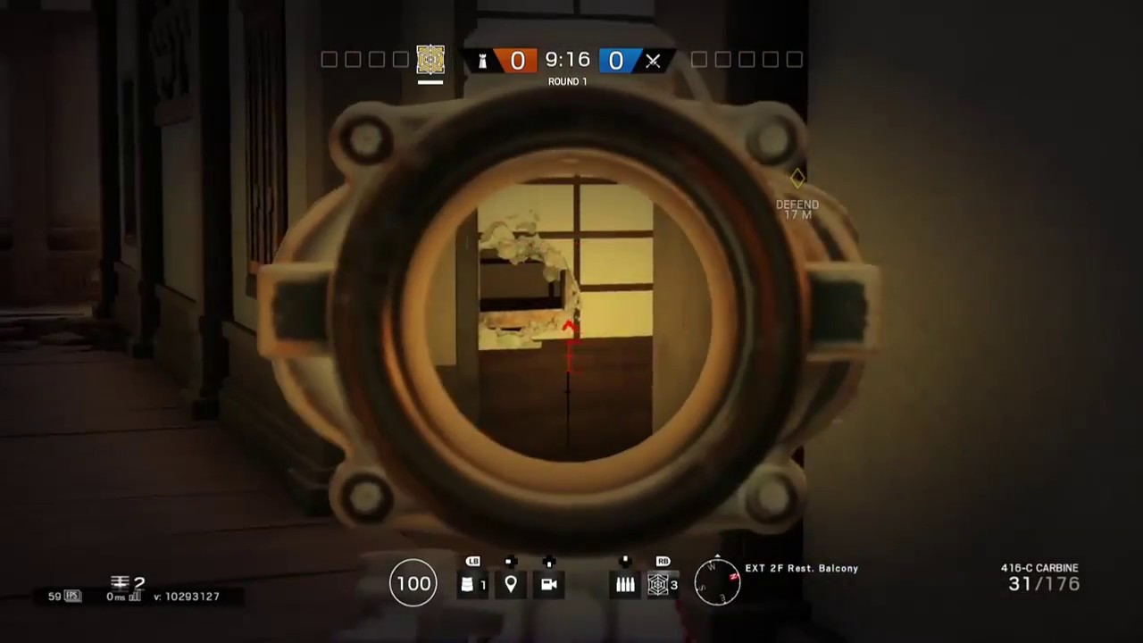 Rainbow six siege-Skyscraper sneaky spots - YouTube