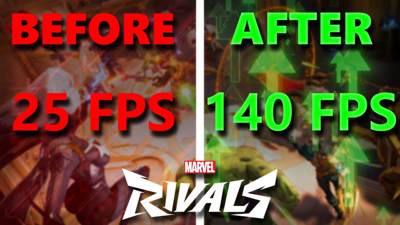 How To Dramatically Increase Your FPS In MARVEL RIVALS SEASON 1 *BEST ...