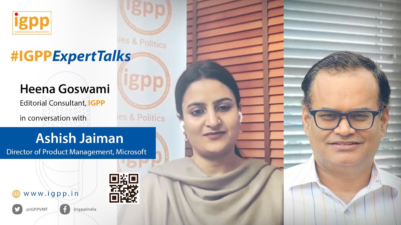 #IGPPExpertTalks (Episode 13- Conversation with Ashish Jaiman) - YouTube