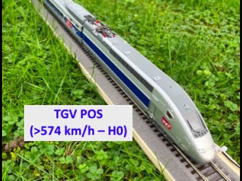 TGV POS (Vmax +574 km/h - H0) - YouTube