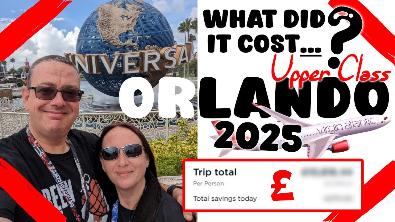 How Much Did Our Upper Class Trip To Orlando With Virgin Cost ? - YouTube