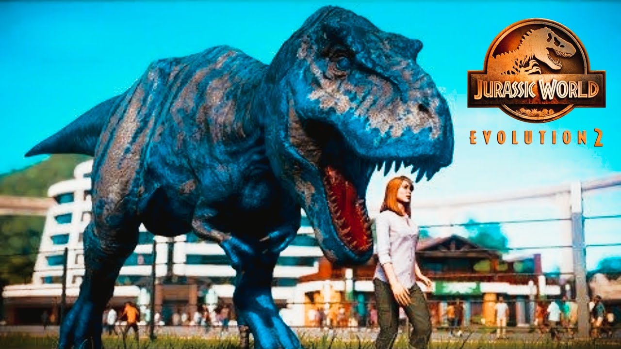 T-Rex Dinosaur Eat People | Jurassic World Evolution 2 - YouTube