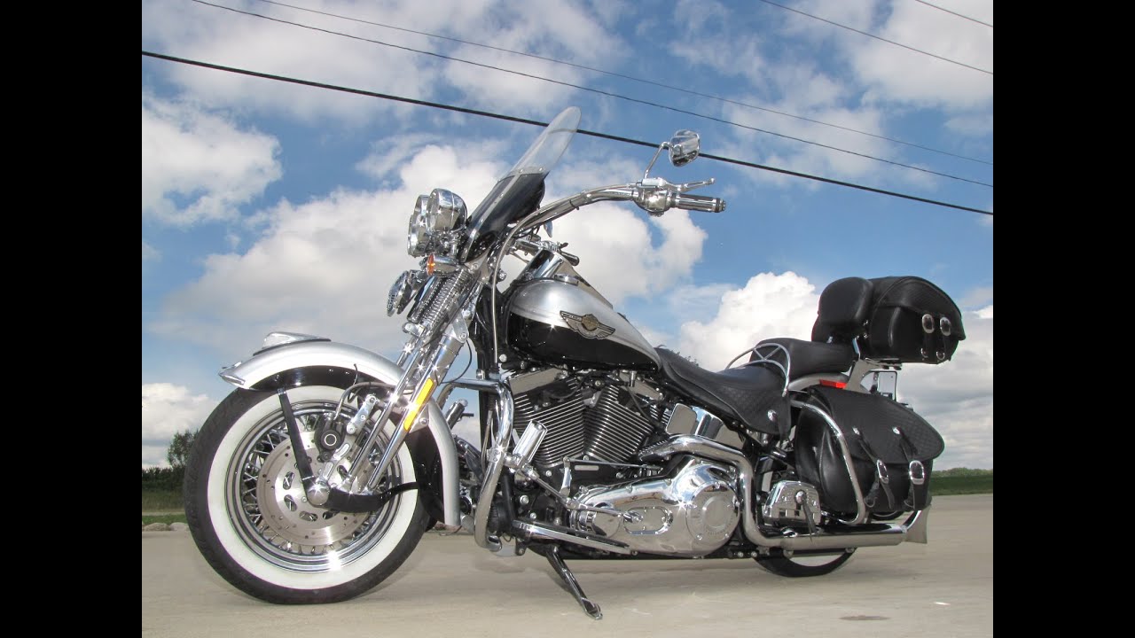 2003 HARLEY-DAVIDSON HERITAGE SOFTAIL SPRINGER ANNIVERSARY FLSTSI - YouTube
