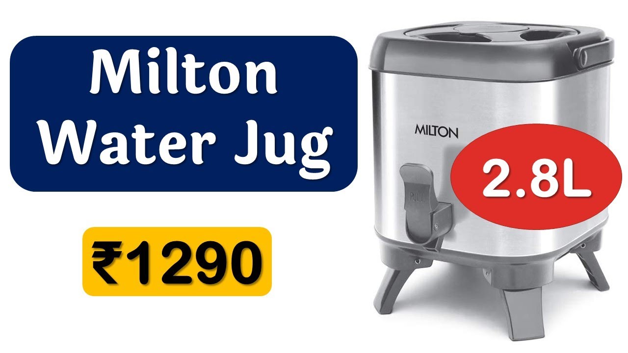 🔥Unboxing | 2.8-Liter Hot Water Jug under ₹1500 {हिंदी में} | Milton ...