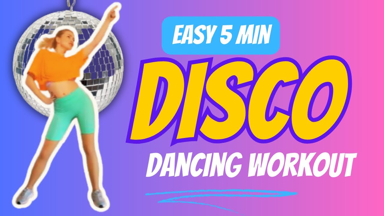 DISCO 5 MIN Easy Party Dancing Workout. No equipment. #danceoke #disco ...