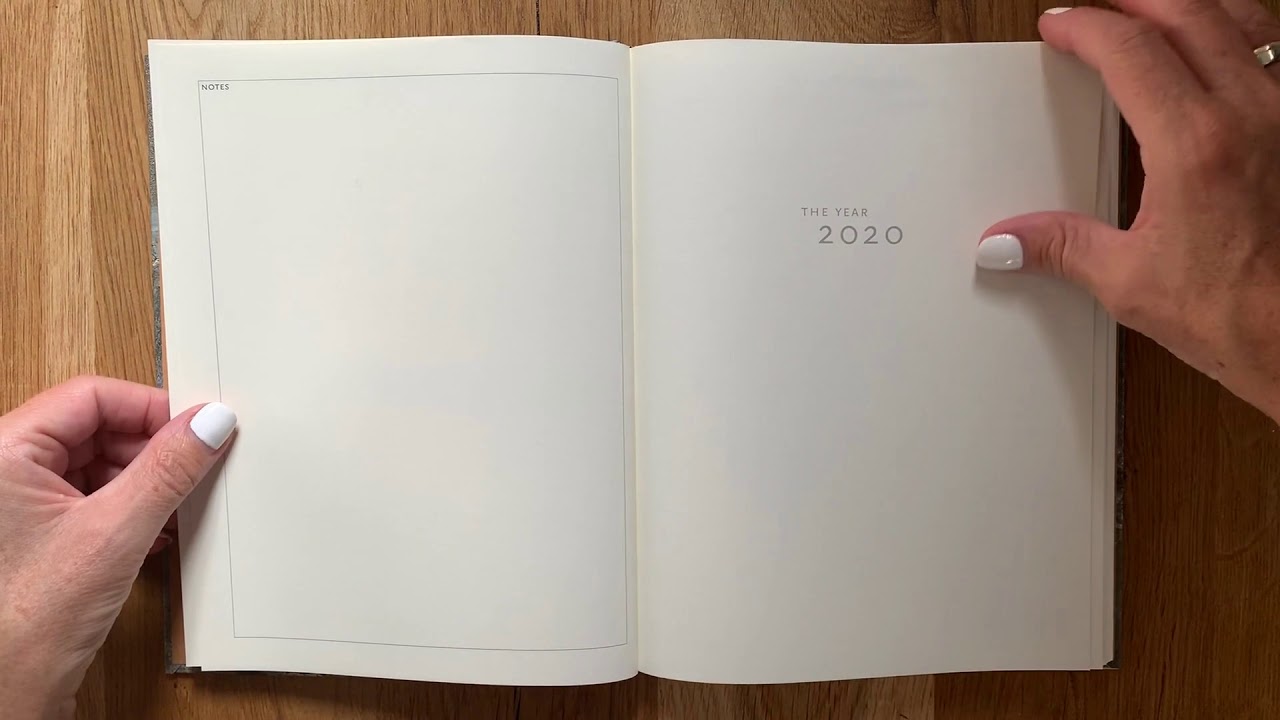 Paperblanks Diary 2020 Ultra Vertical Weekly - YouTube