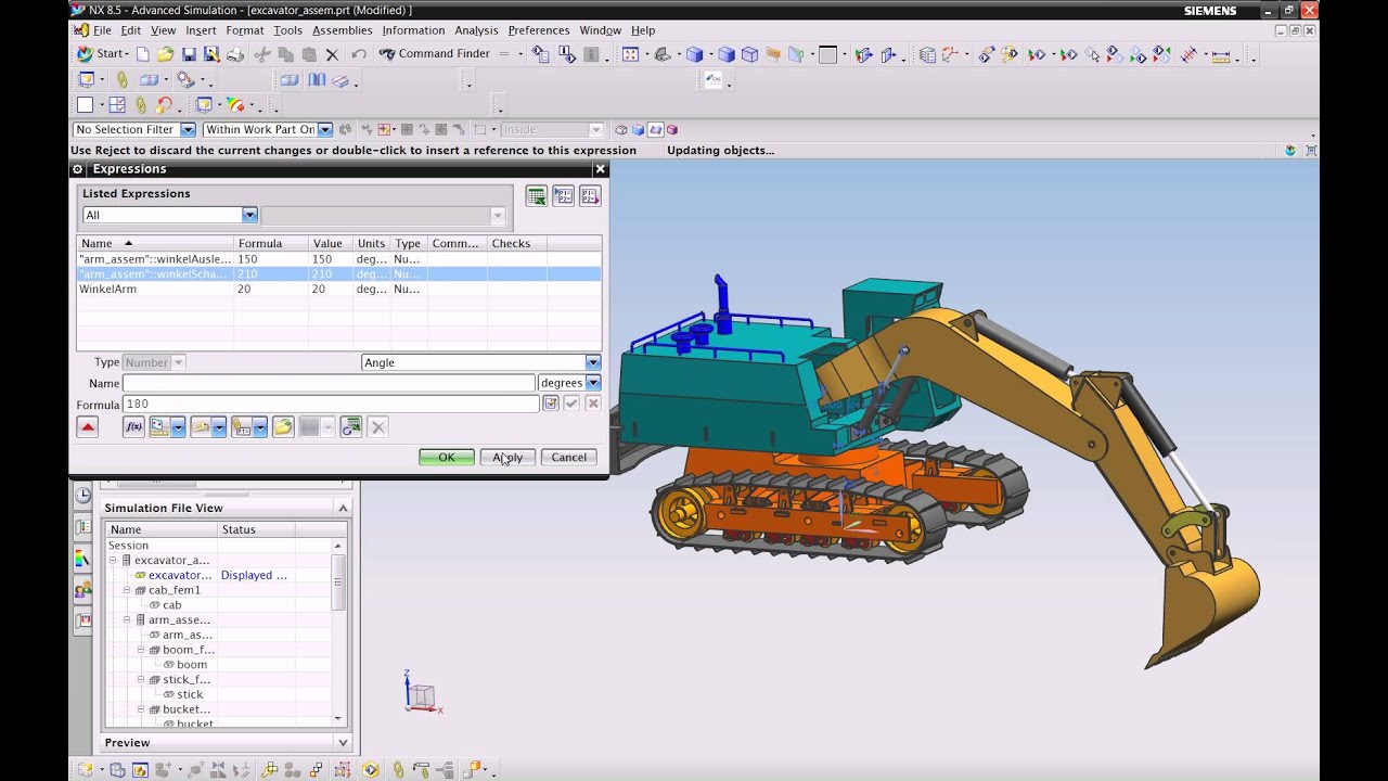 Simulation // FE-Berechnung // Assembly FEM - YouTube