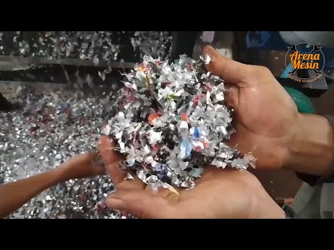 Mesin Penghancur Botol Plastik Murah, Mesin penghancur plastik botol aqua