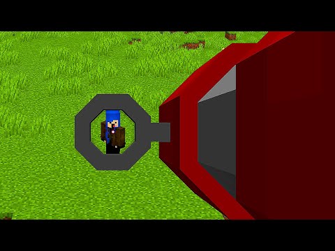 tem um caçador no Minecraft... e ELE USA ARMAS!
