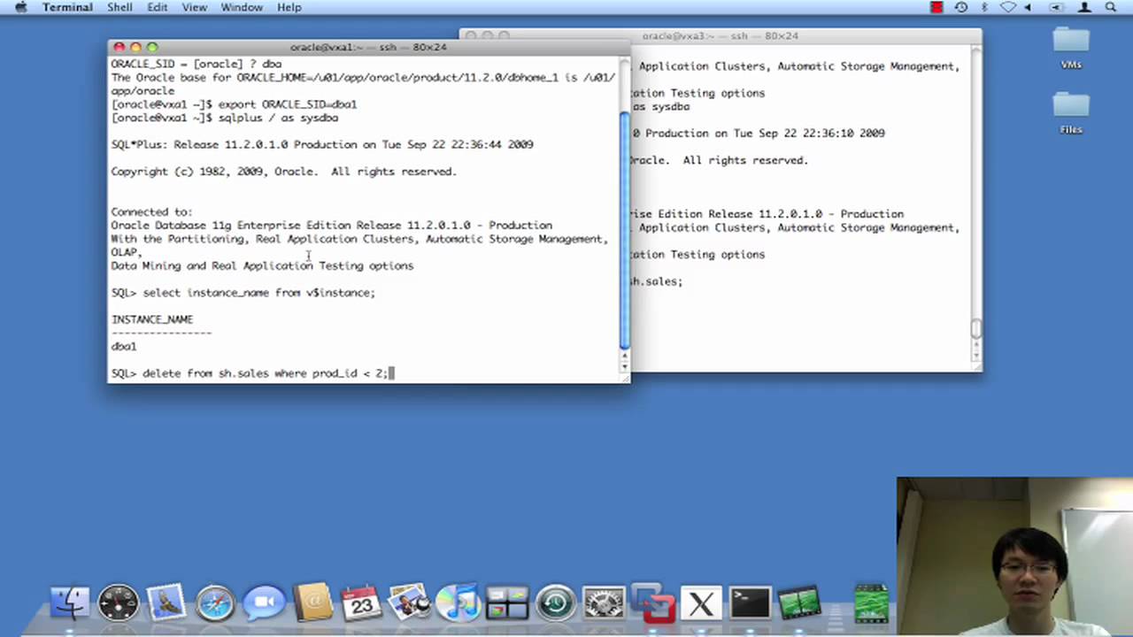 Part 4 Exploring Rac Database On 3 Nodes Of Oracle Rac 11g R2 In 8779
