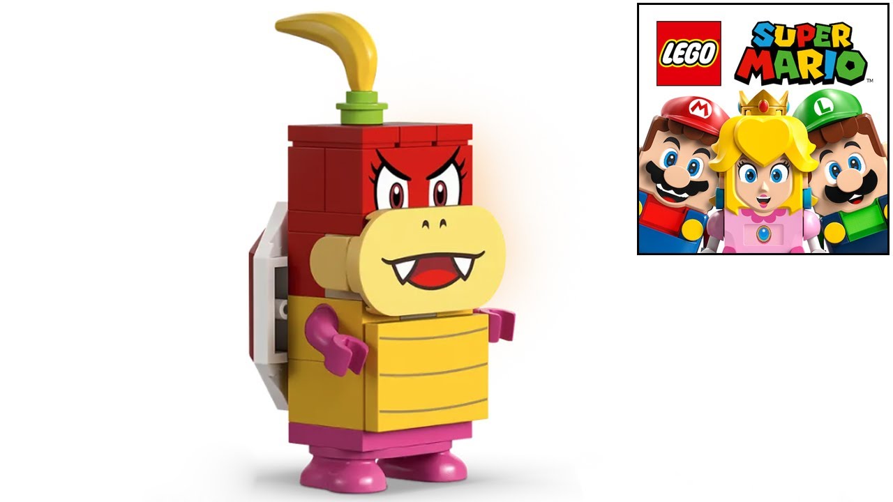 LEGO Instructions | Pom Pom | 71419 | Lego Super Mario Character - YouTube