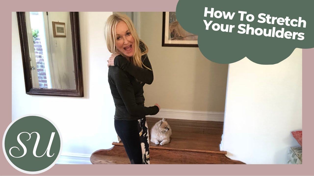 Stretching Sequence for Tight Shoulders | Neck and shoulder pain relief ...